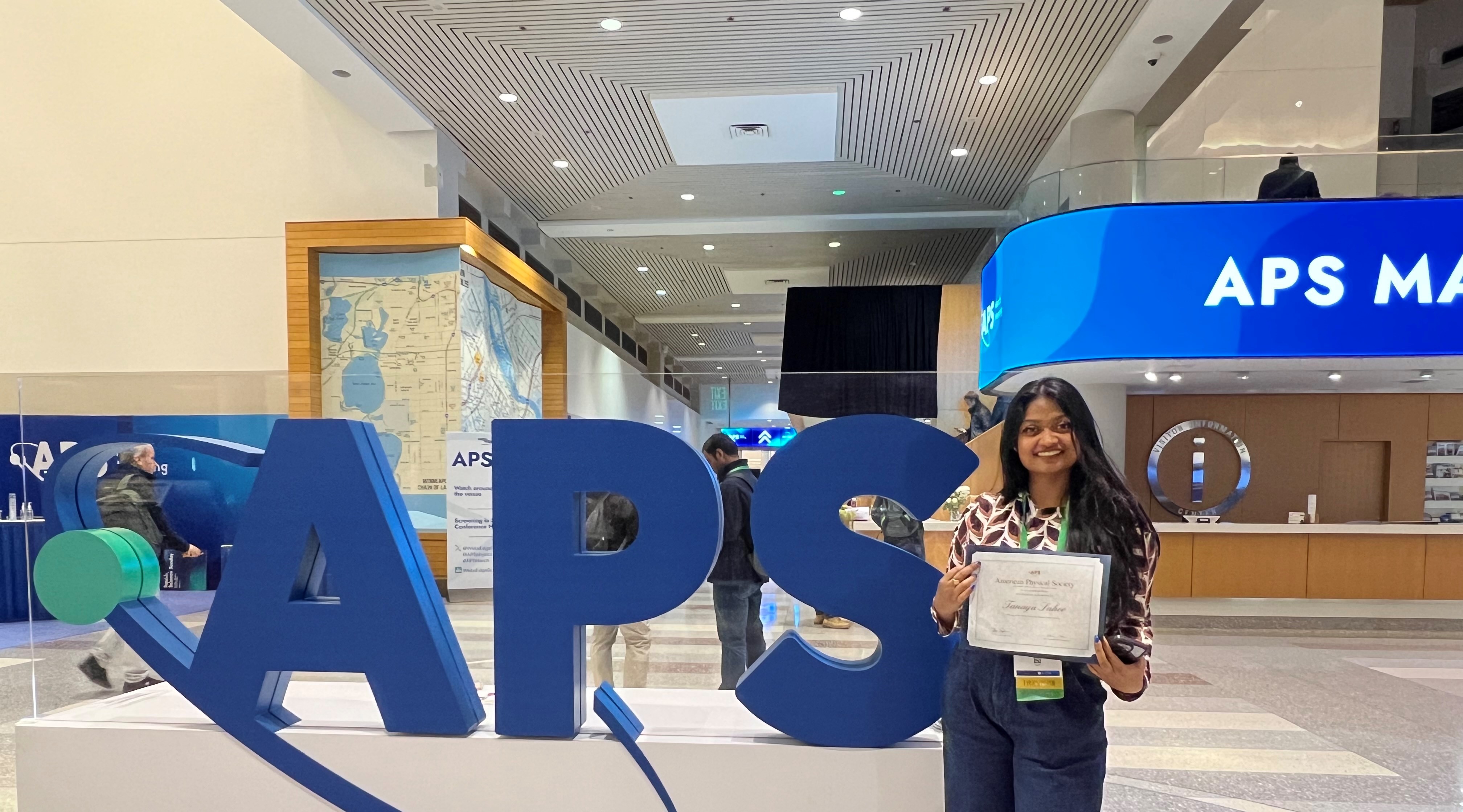 International Student Scholar Tanaya Sahoo Forges a Future in Materials Science and Engineering ...